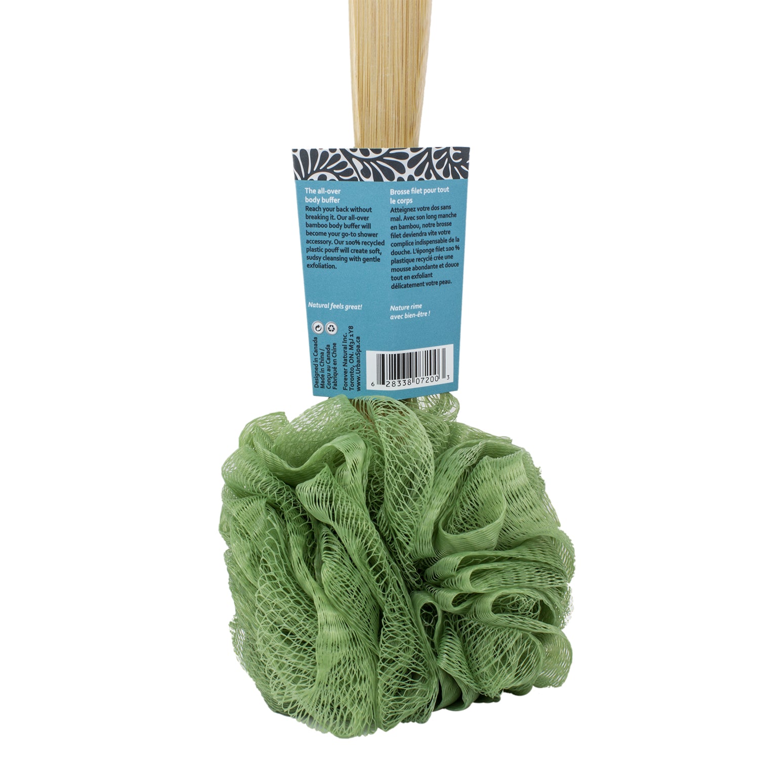 The All Over Body Buffer | Eco-friendly Loofah on Stick – Urban Spa