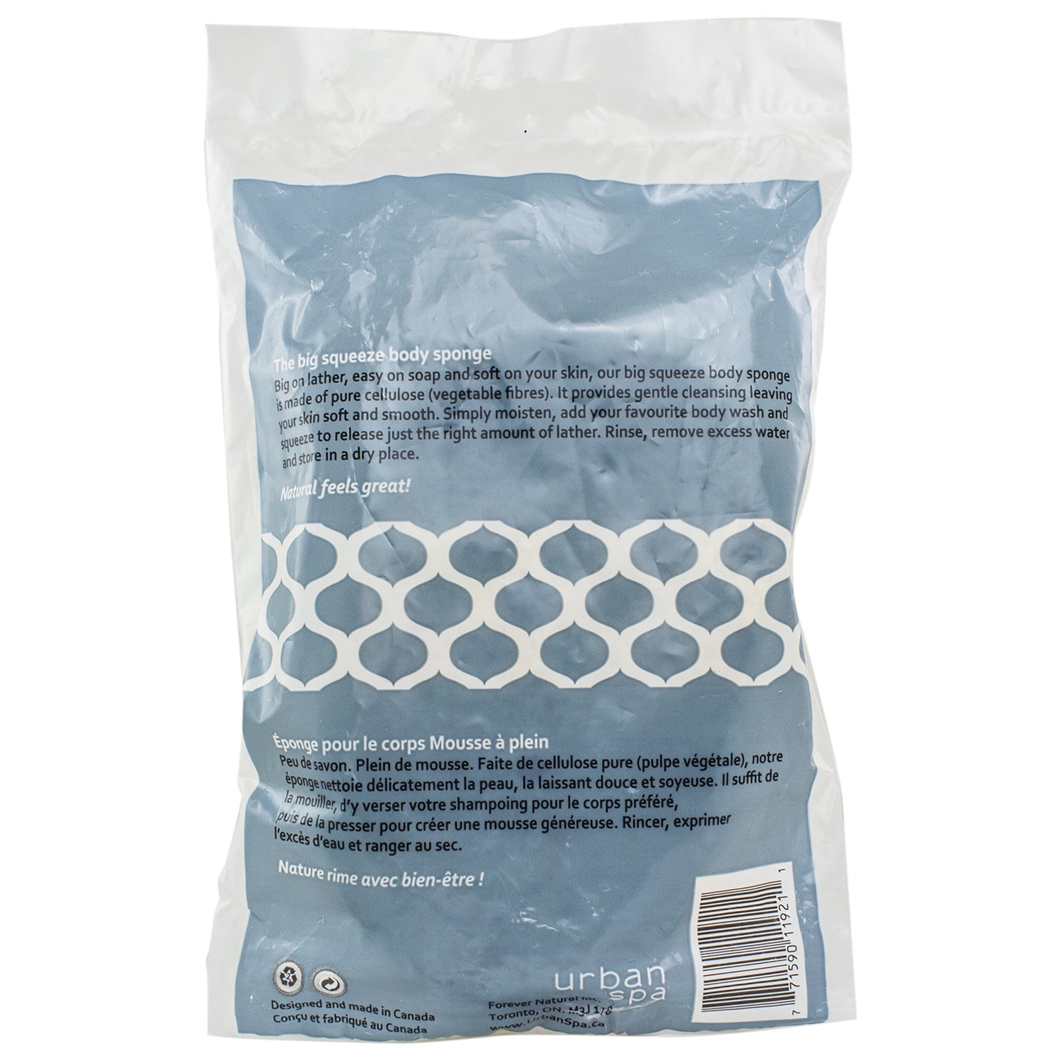 Big Squeeze Body Sponge | Natural Sponges | Urban Spa